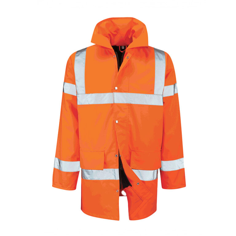 Hi-Vis Traffic Coat - Heathbrook